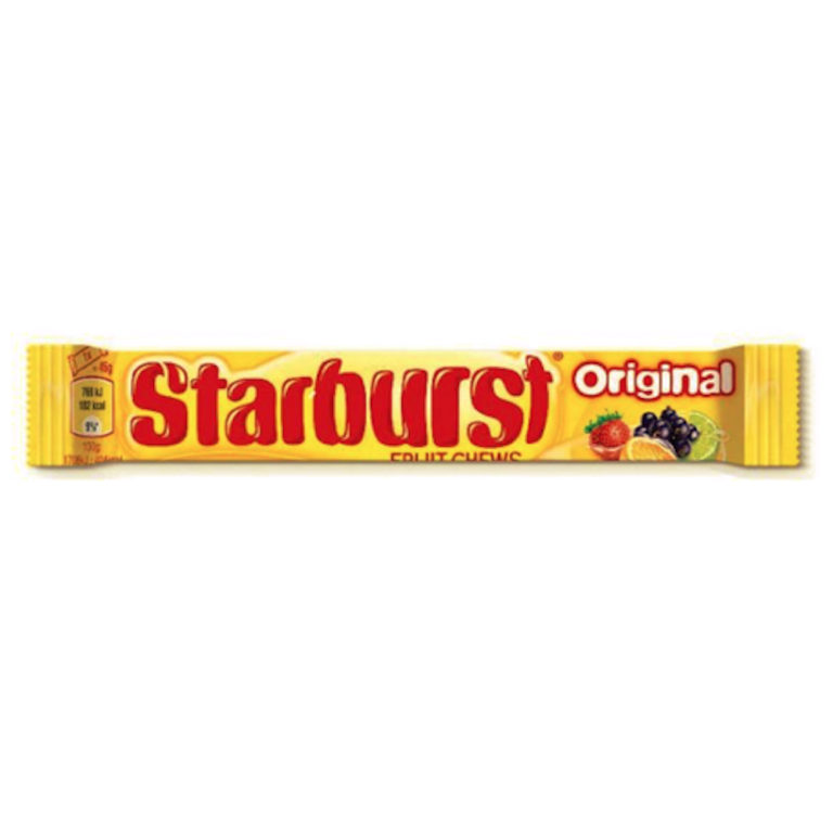 Starburst Original 45g x 24 - Livewell Vending