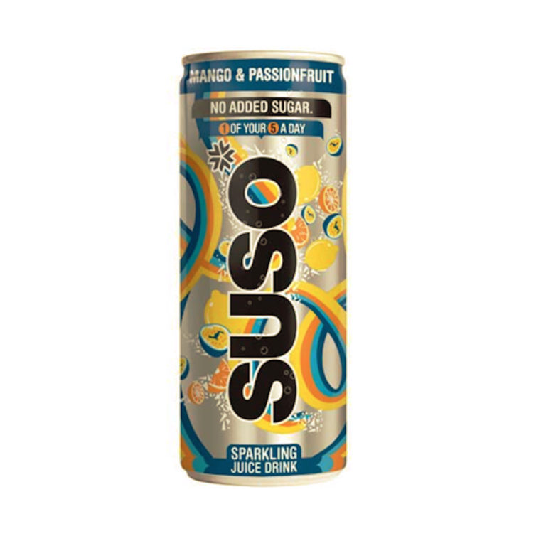 Suso 250ml x 24 Cans - Livewell Vending
