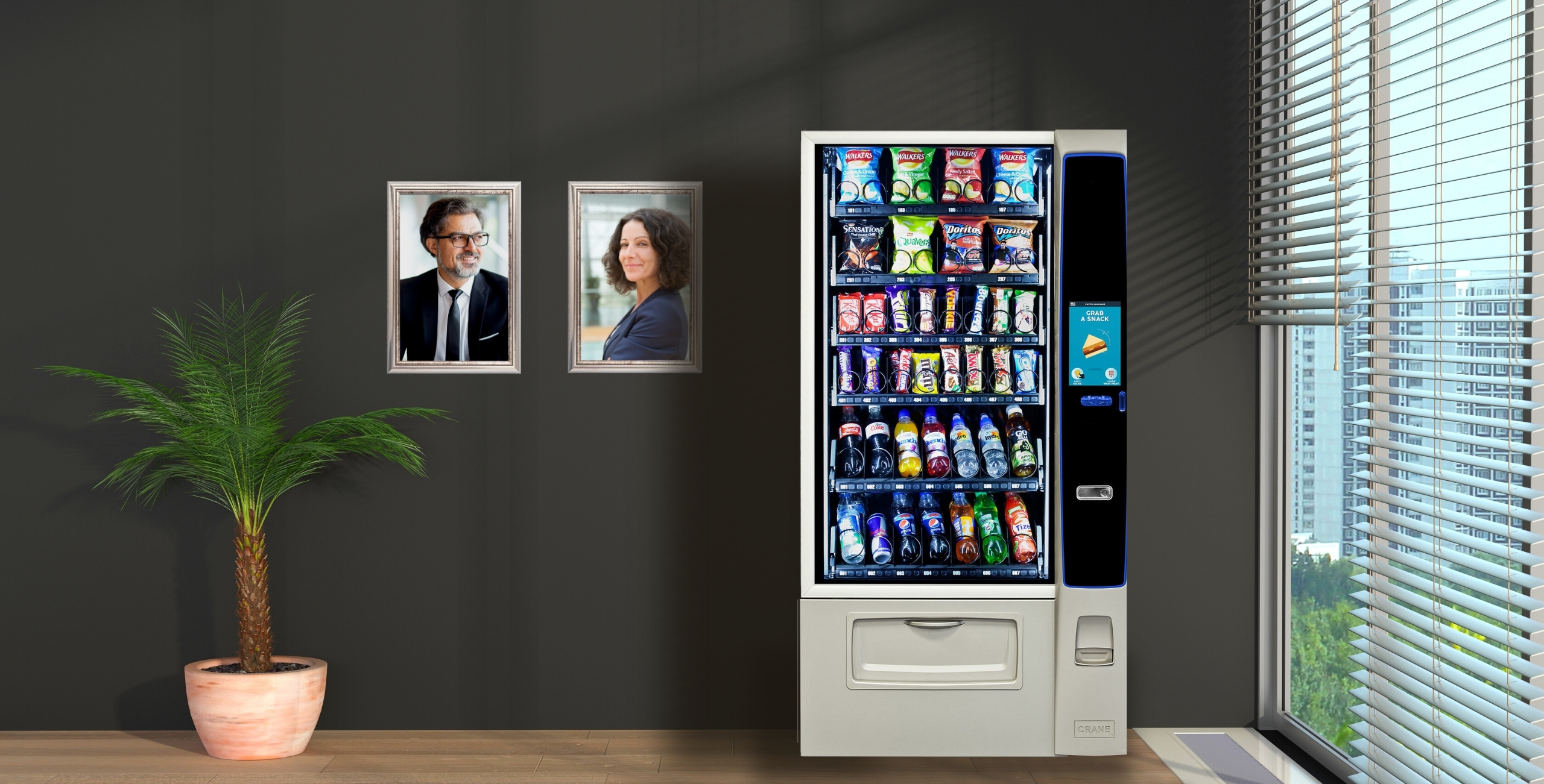 Combined Vending Machine: Snacks and Drinks - Livewell Vending
